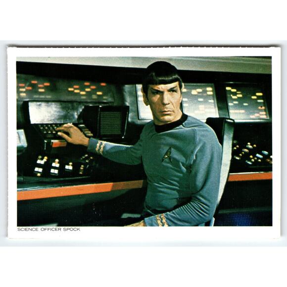 Star Trek | Office | 977 Star Trek Science Officer Spock Chrome ...